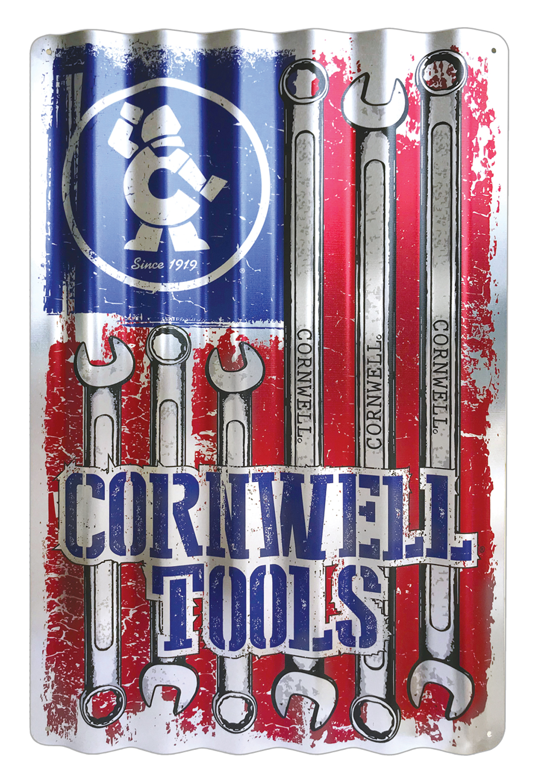 Corrugated Metal Wall Decor Signs